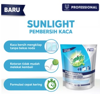Jual SUNLIGHT GLASS CLEANER 450 ML dari penerbit Unilever Original ...